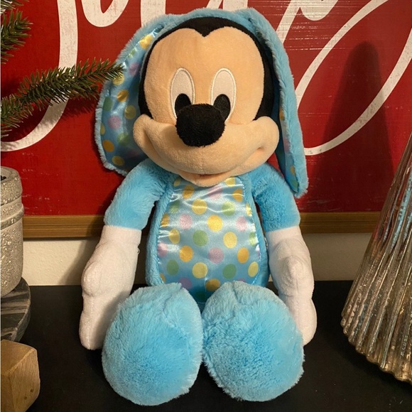 Disney | Toys | 5 Inch Disney Mickey Mouse Easter Bunny Plush Toy ...
